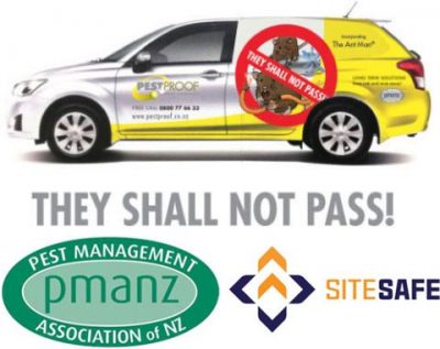 Pestproof™ Pest Control in Wellington, Wairarapa & Manawatu Regions